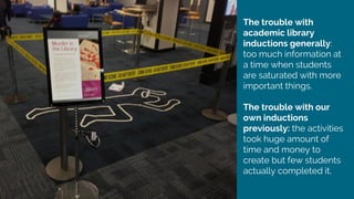 Running Academic Library induction as a marketing campaign | PDF