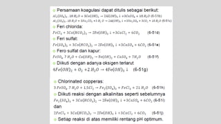 UNIT PROSES - KOAGULASI | PPTX