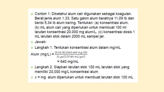 UNIT PROSES - KOAGULASI | PPTX