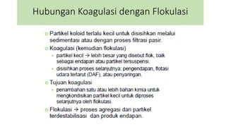 UNIT PROSES - KOAGULASI | PPTX