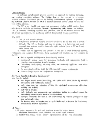 Unified Process | PDF