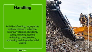 Solid Waste Management - Definitions | PPTX