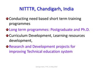 Up gradation of TTTC-Dhaka course-curriculum | PDF