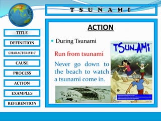 Explanation Text (Tsunami) | PPTX
