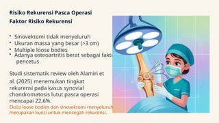 Sinovial Osteokondromatosis MRI Lutut Dx.pptx