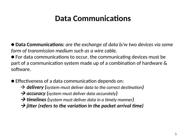 COMMUNICATION NETWORK INTRODUCTION PART-1 | PPT