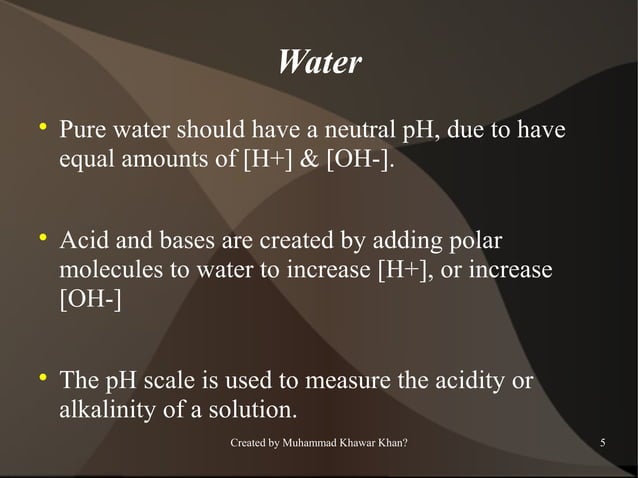 Ph and POH | PPT | Chemistry | Science