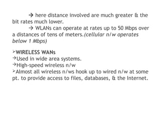 INTRODUCTION TO WIRELESS NETWORK AND ITS EXPLANATION | PPT