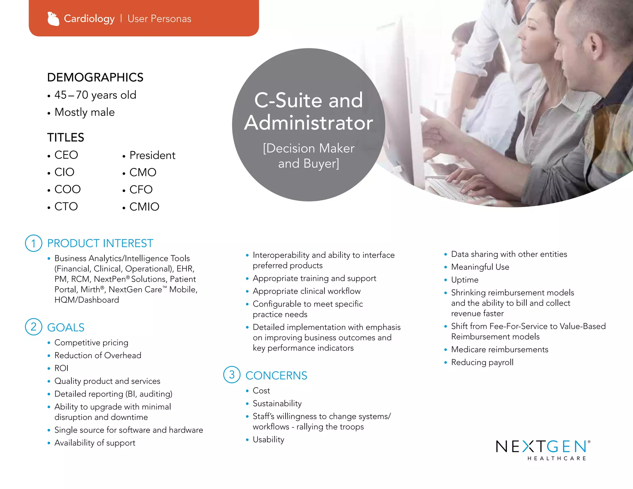 Cardiolology User/Buyer Persona | PDF