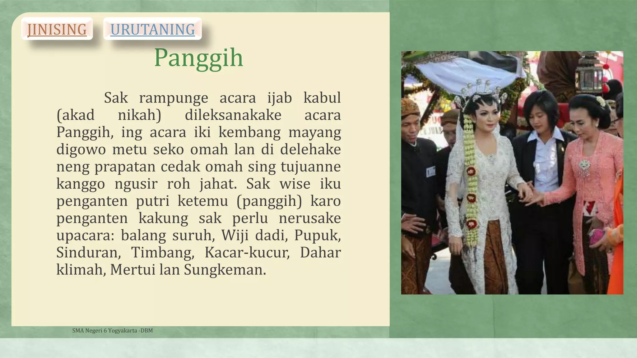 Upacara Adat Jawa | PPTX