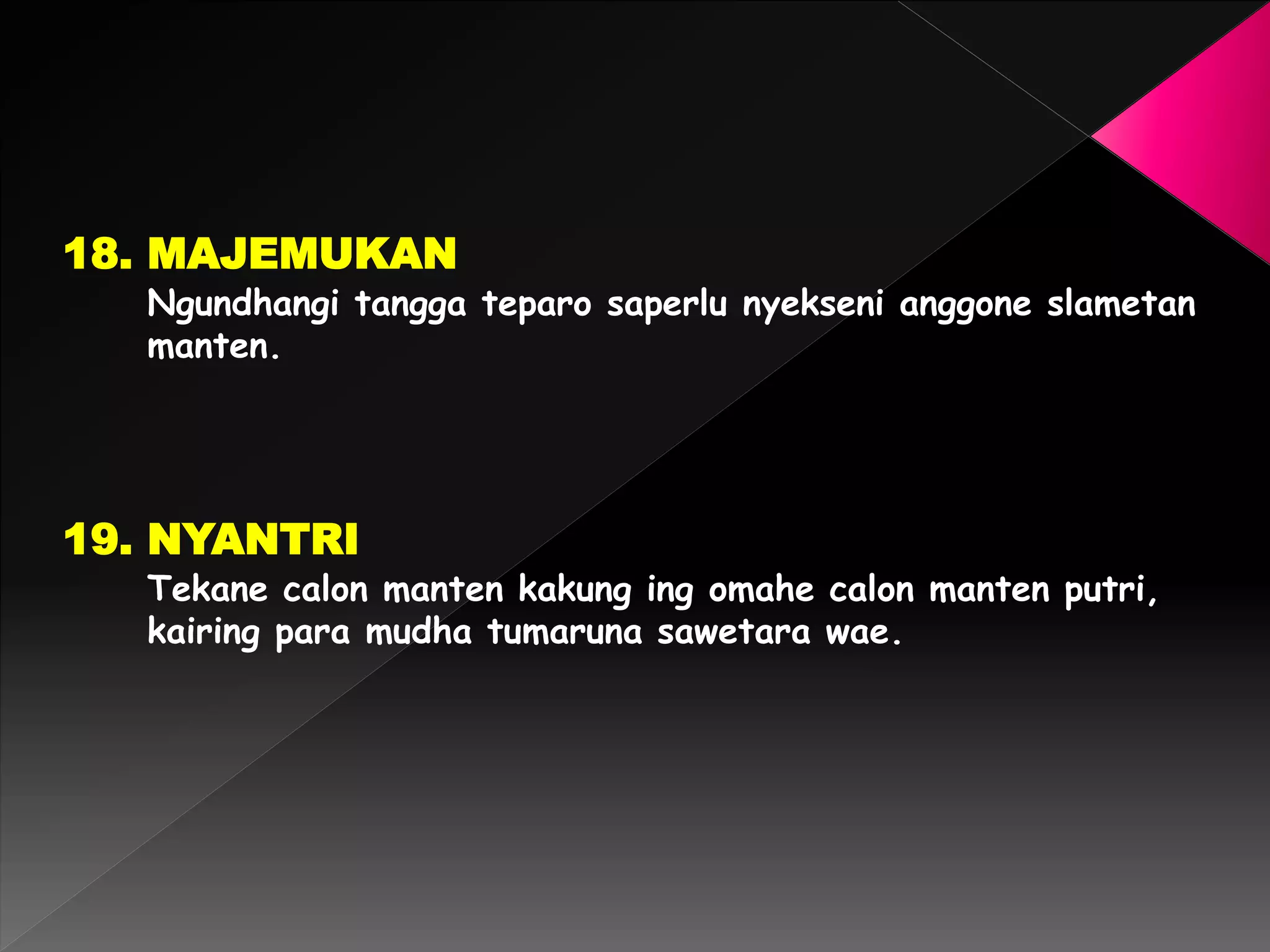 Bahasa Jawa_Upacara_adat_manten_jawa | PPT