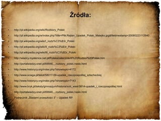 Upadek rzeczpospolitej | PPT