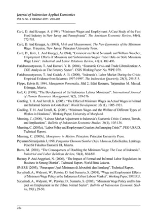 Upah minimum | PDF