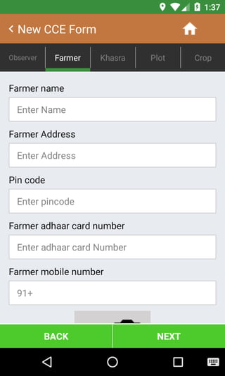 Upaj meter A crop survey app | PDF