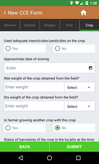 Upaj meter A crop survey app | PDF