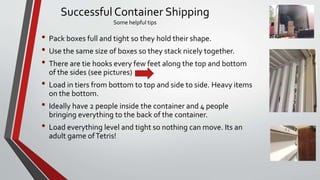 UPakWeShip self load shipping containers | PPTX | Logistics and ...