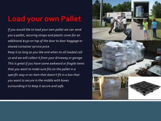 Upakweship, the shared container service | PPT