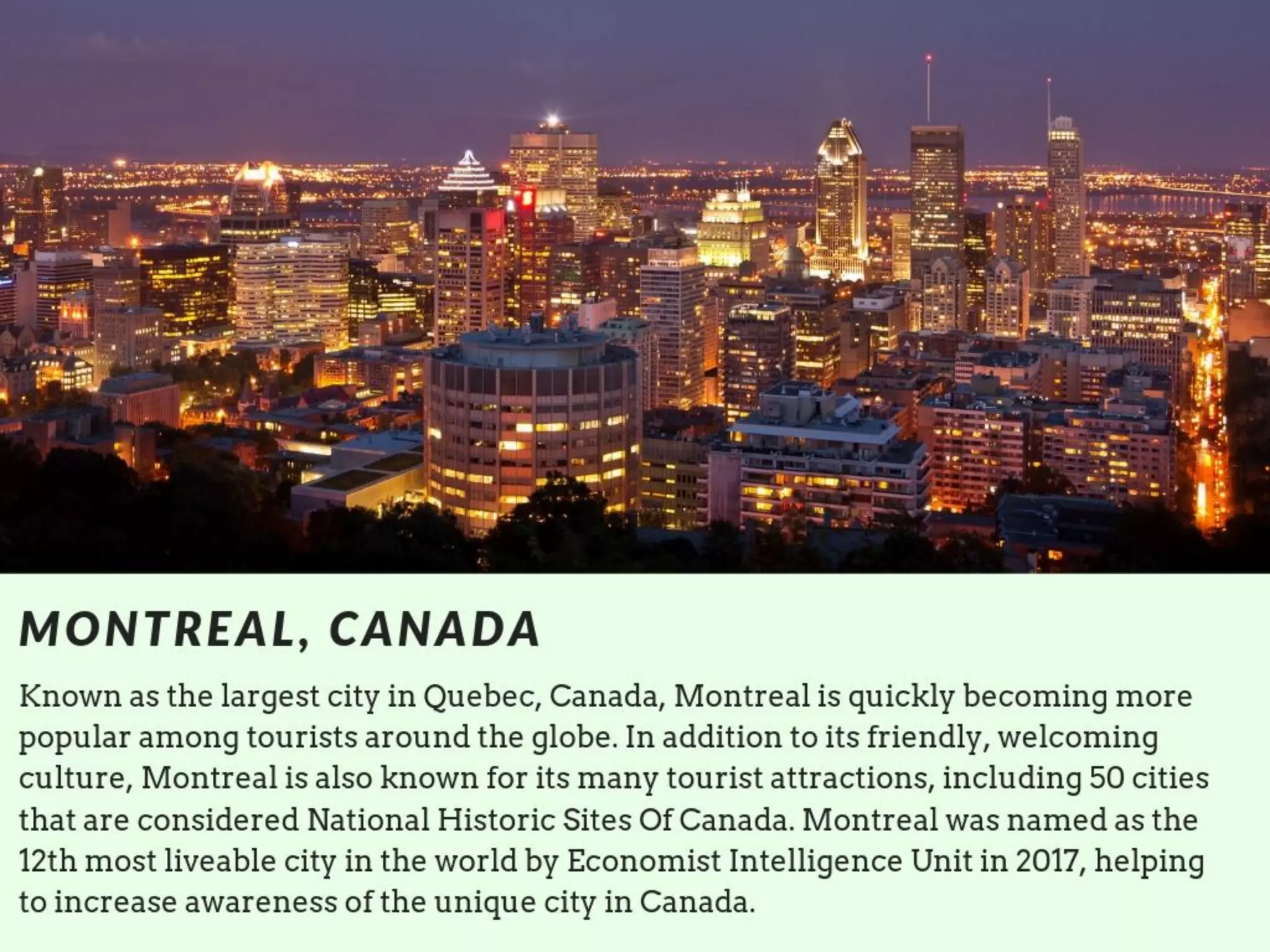 Up And Coming Cities Around The World | PDF