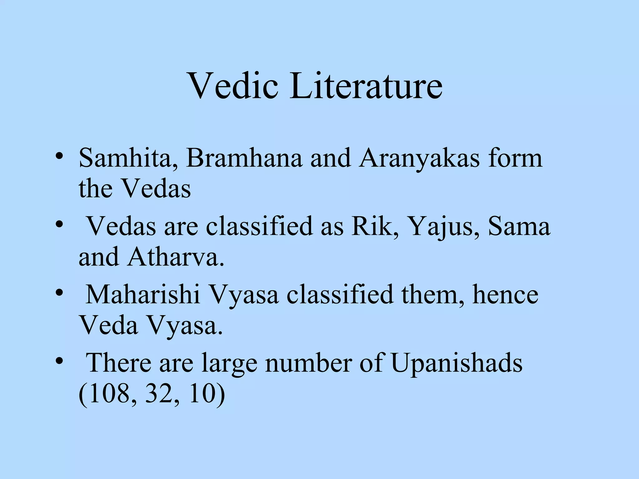 Vision and Approaches of Upanishads | PPT