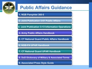 UPAR 2017 02 Intro to Military Public Affairs | PPT