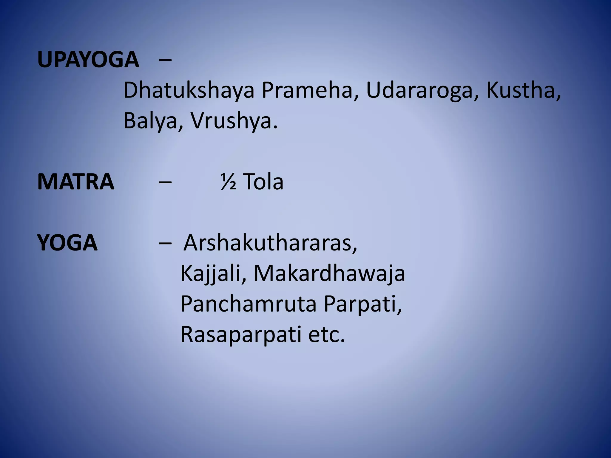 Uparasa Varga by Dr.Mahantesh Rudrapuri | PPTX