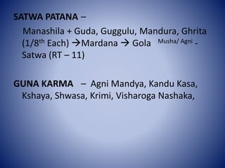 Uparasa Varga by Dr.Mahantesh Rudrapuri | PPT