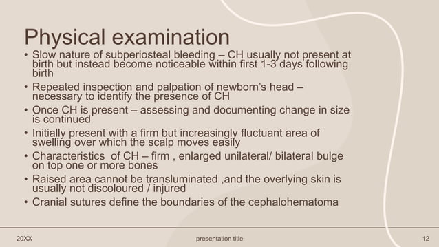 UPASHEERSHAKA - caput succedaneum / cephalohematoma | PPTX | Pregnancy ...