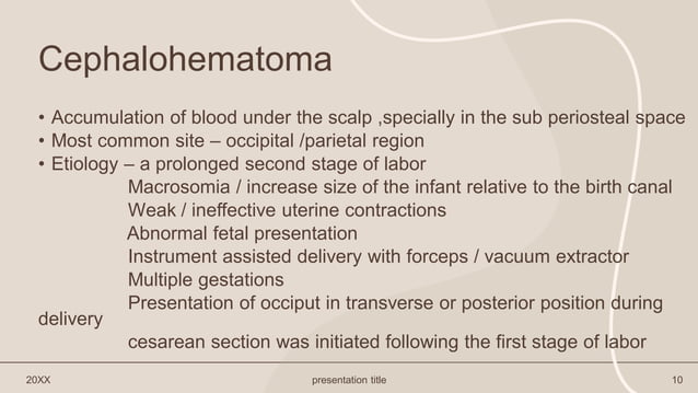 UPASHEERSHAKA - caput succedaneum / cephalohematoma | PDF | Pregnancy ...