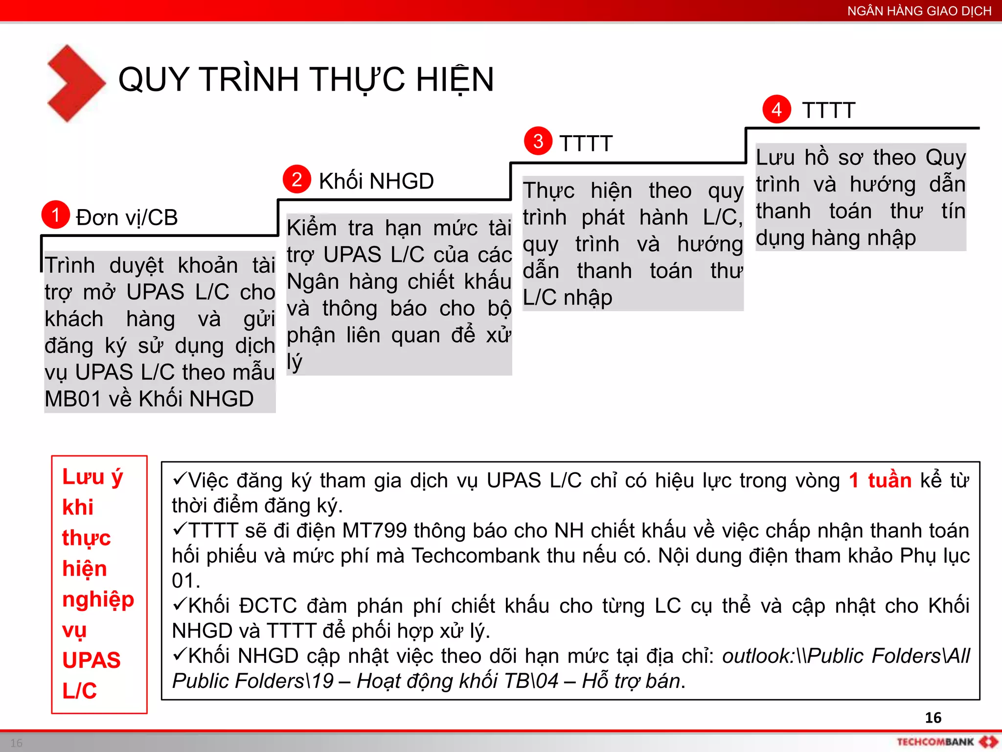 Upas lc training material final | PPTX