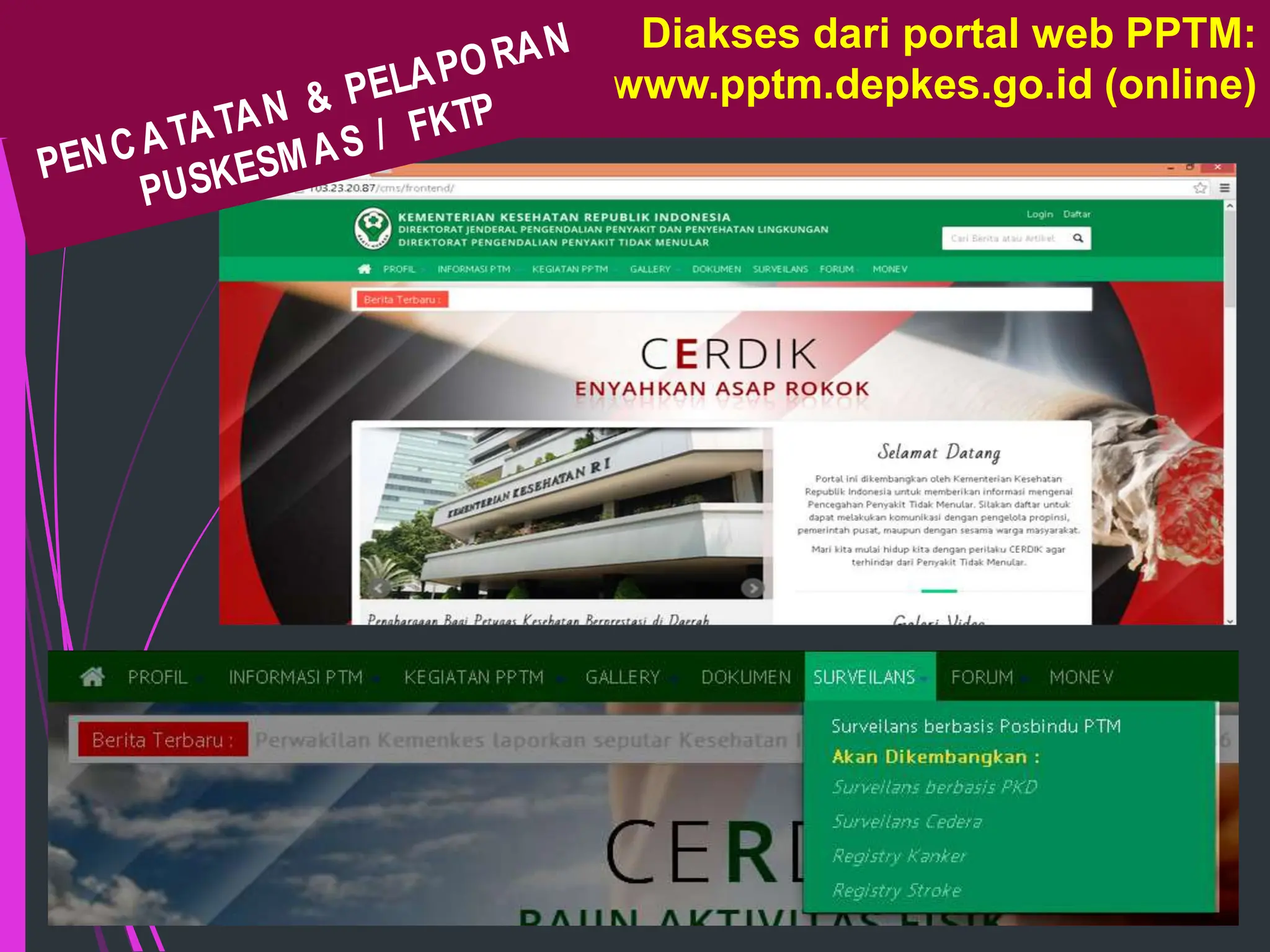 UPAYA BERHENTI MEROKOK DAN SKRINING PEROKOK.ppt