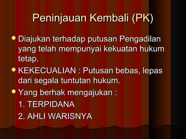 Upaya hukum | PPT