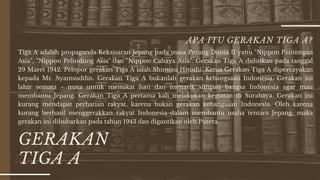 Upaya jepang menarik simpati bangsa indonesia | PPTX