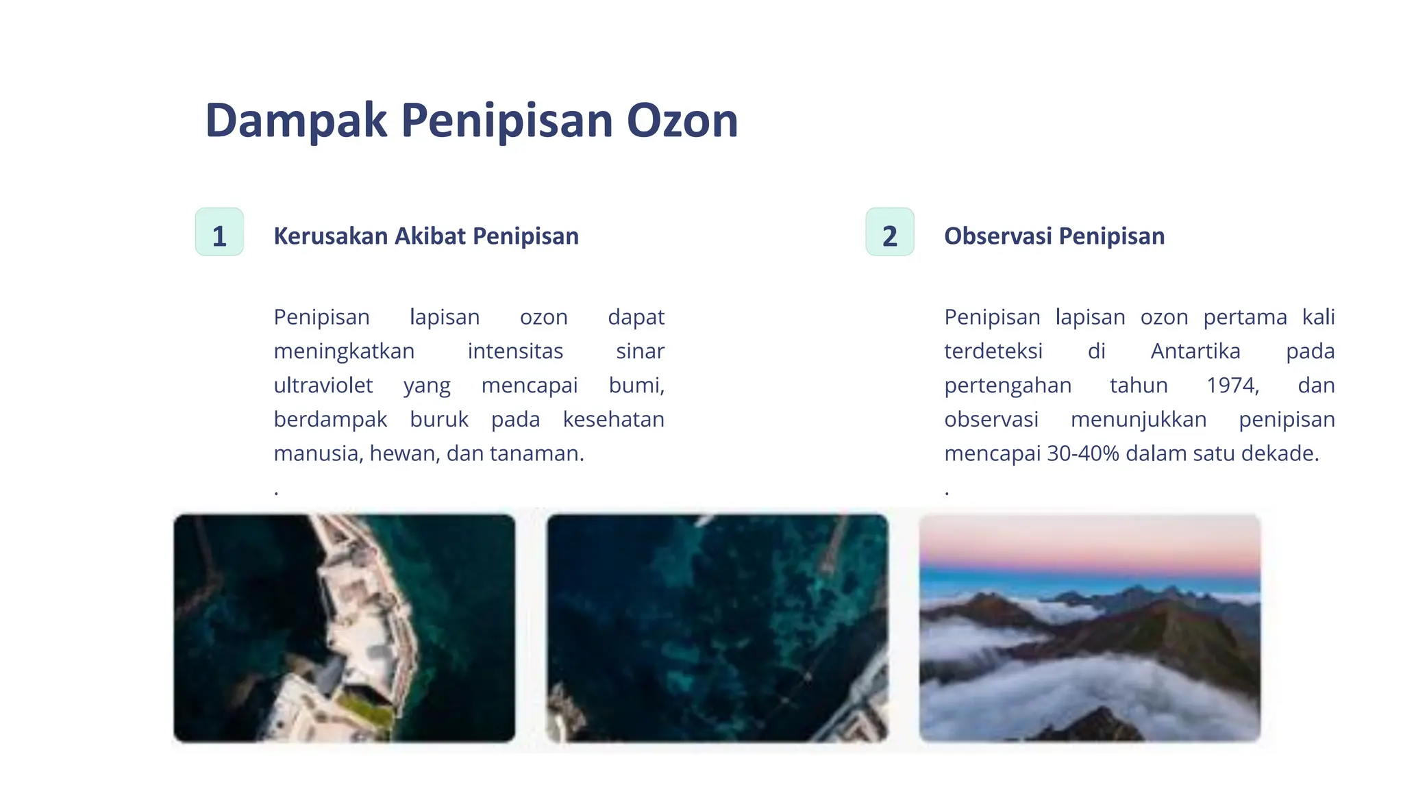 Upaya Untuk Mengurangi Penipisan Lapisan Ozon | PPT