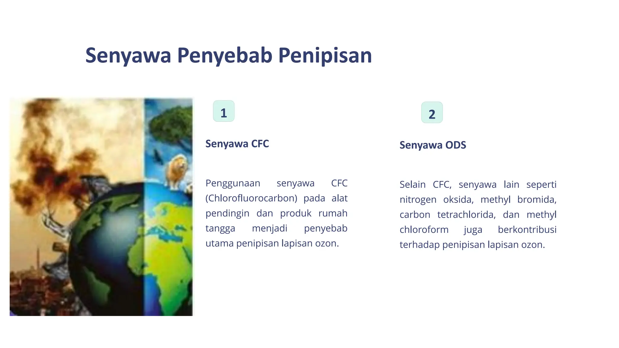 Upaya Untuk Mengurangi Penipisan Lapisan Ozon | PPT