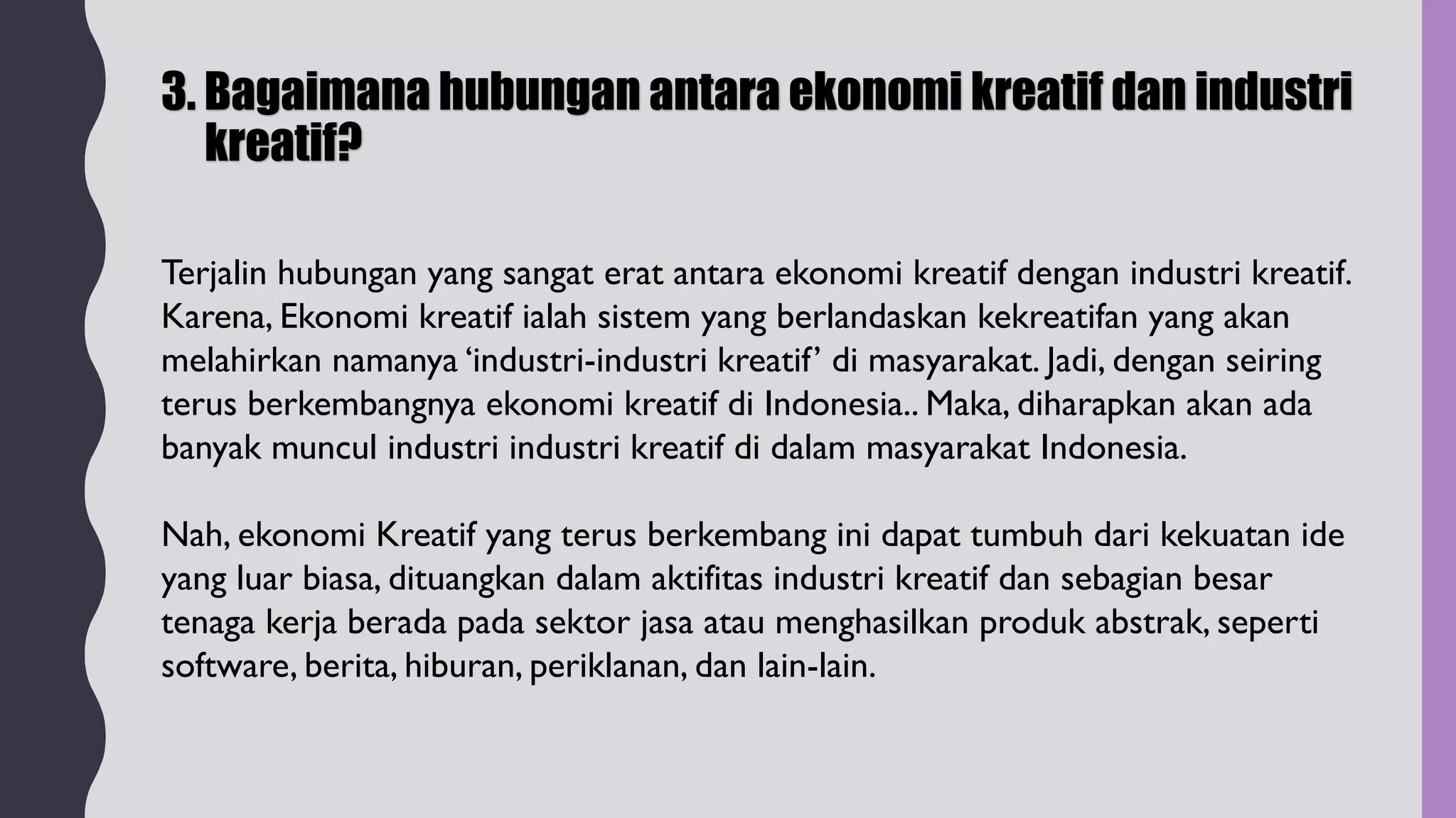 Upaya meningkatkan ekonomi kreatif - kelas 9 | PDF