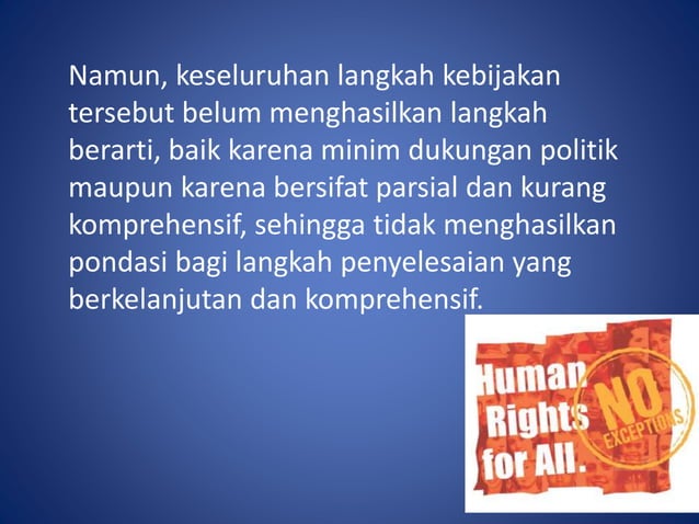 Upaya pemerintah menegakkan ham | PPT