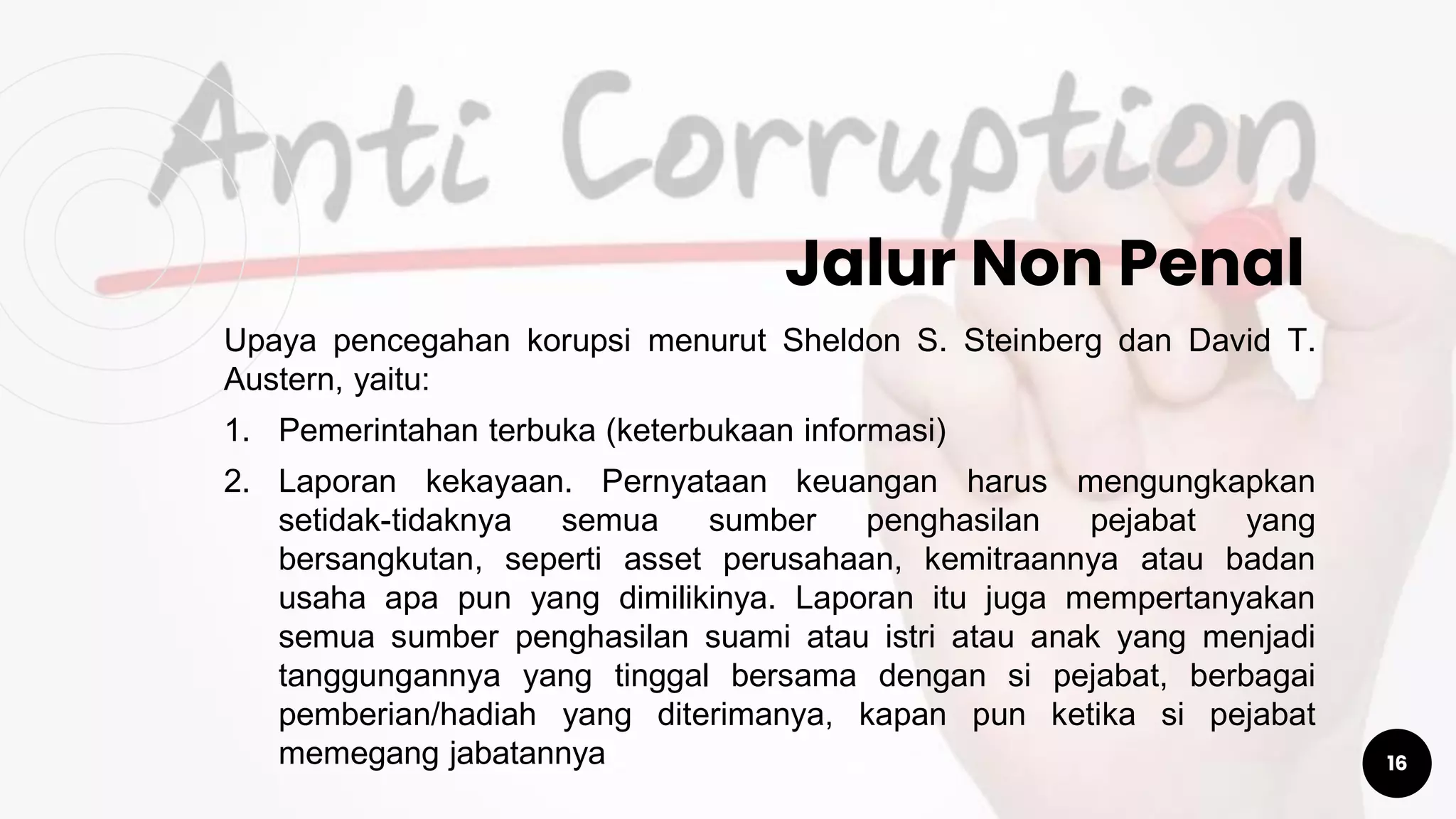 Upaya Penanganan Korupsi Penal dan Non penal.pdf