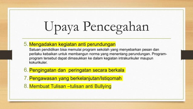 Upaya pencegahan dan penanggulangan kasus bullying.pptx