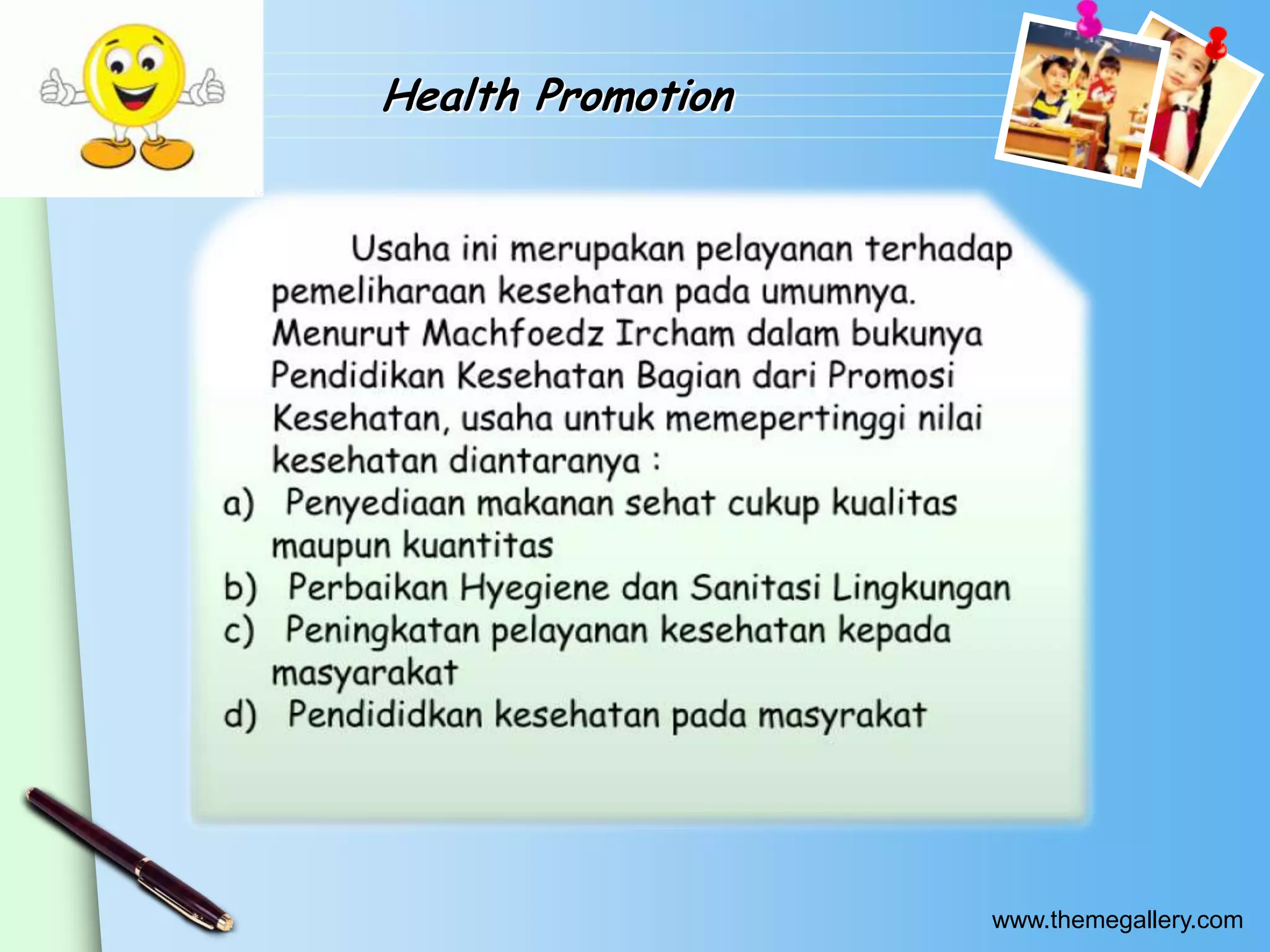 Upaya promkes dalam pelayanan kebidanan promotif, preventif | PPTX