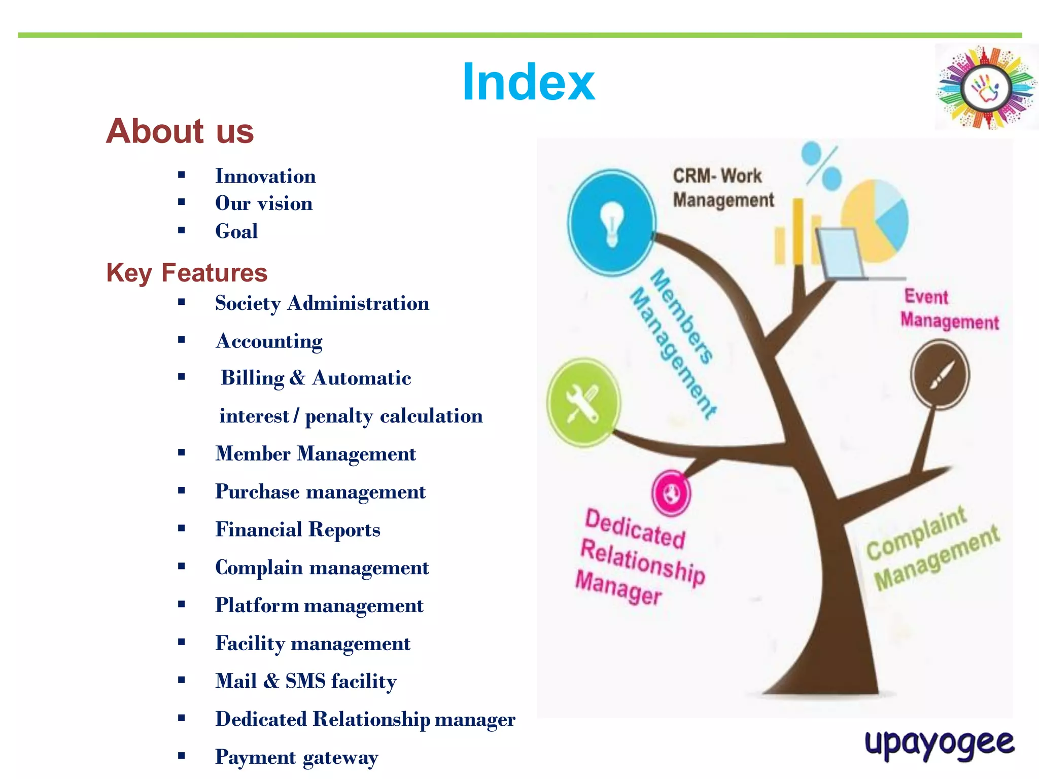 Society Management Software Ppt