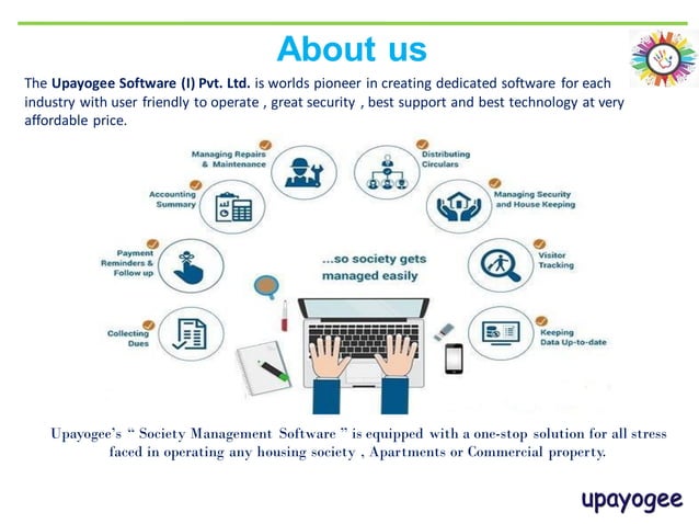 Society Management Software Ppt