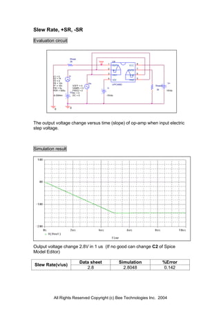 SPICE MODEL of uPC4560C in SPICE PARK | PDF | Technology & Computing