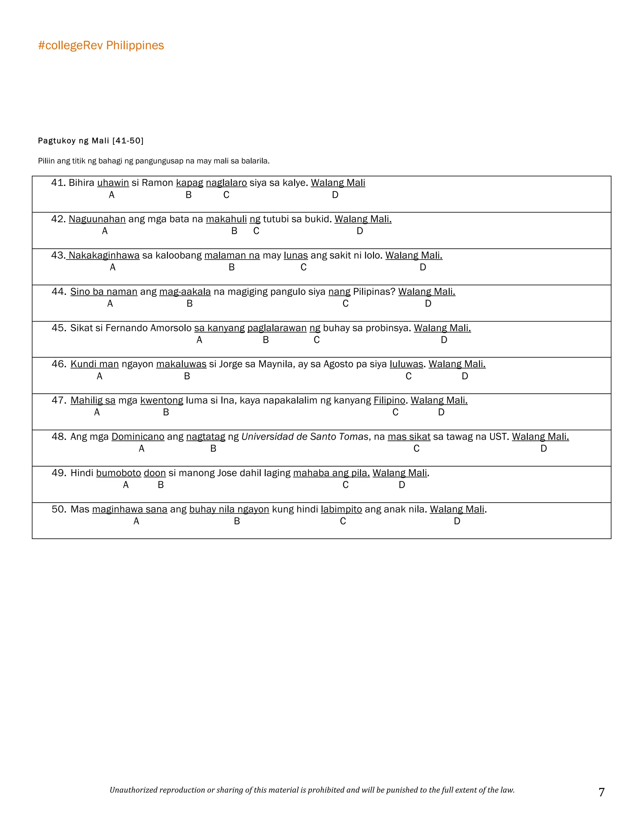 UPCAT-REVIEWER-INTRODUCTION.pdf college entrance exam | PDF