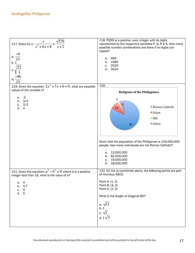 UPCAT-REVIEWER-INTRODUCTION.pdf college entrance exam | PDF
