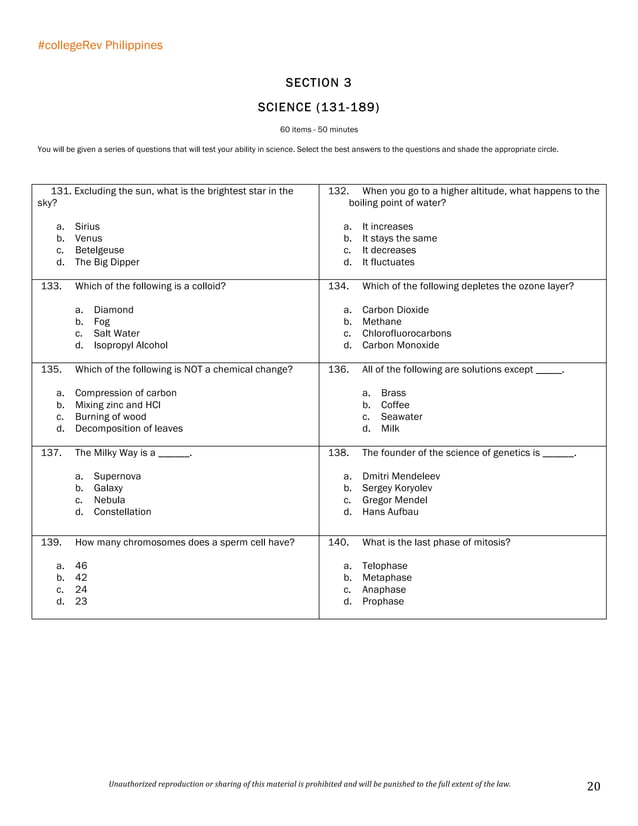 UPCAT-REVIEWER-INTRODUCTION.pdf college entrance exam | PDF