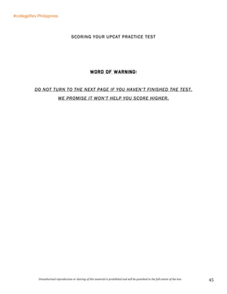 UPCAT-REVIEWER-INTRODUCTION.pdf college entrance exam | PDF