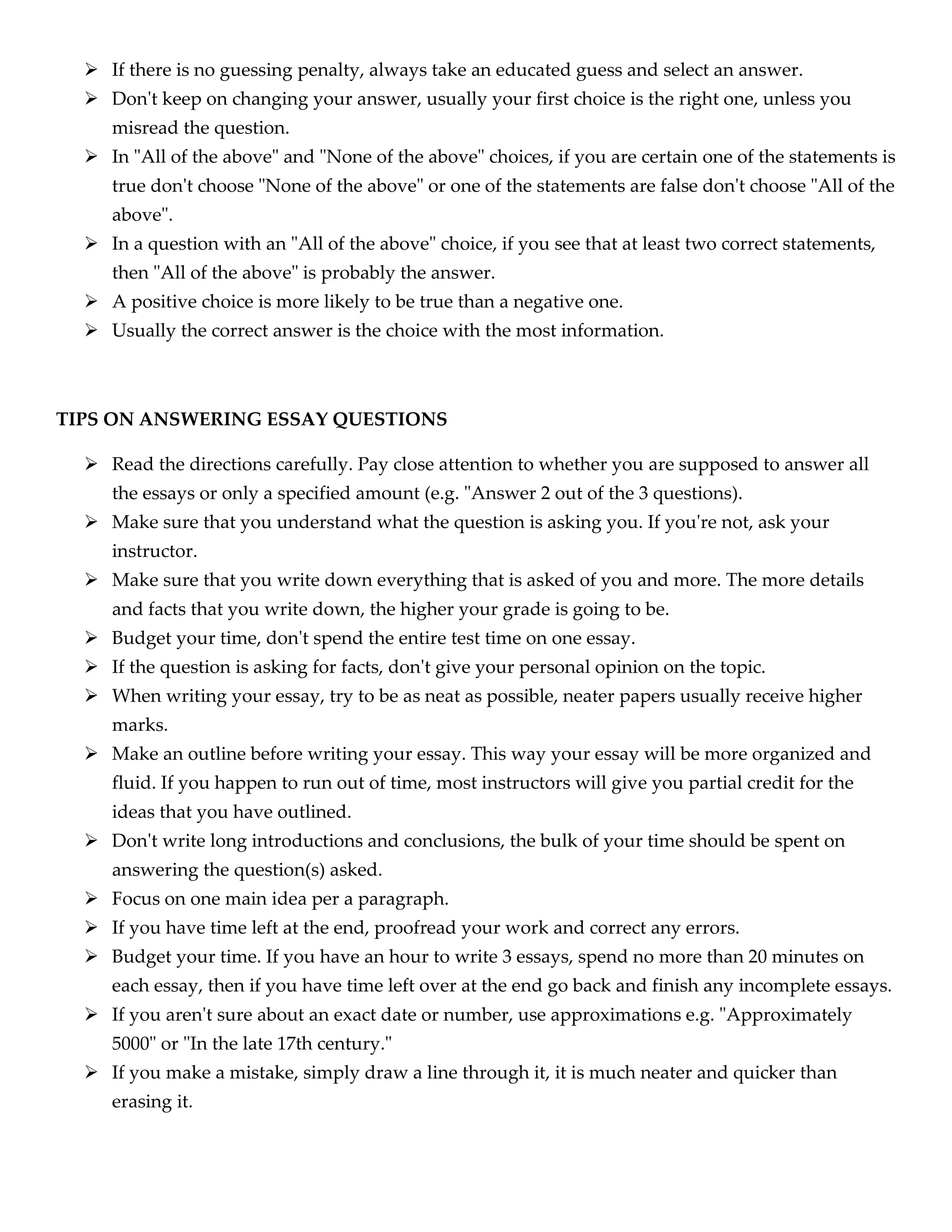 POWER REVIEW FOR COLLEGE ENTRANCE EXAMNATIONS | DOCX