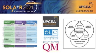 UPCEA SOLA+R presentation: Leveraging the Pivot | PPT