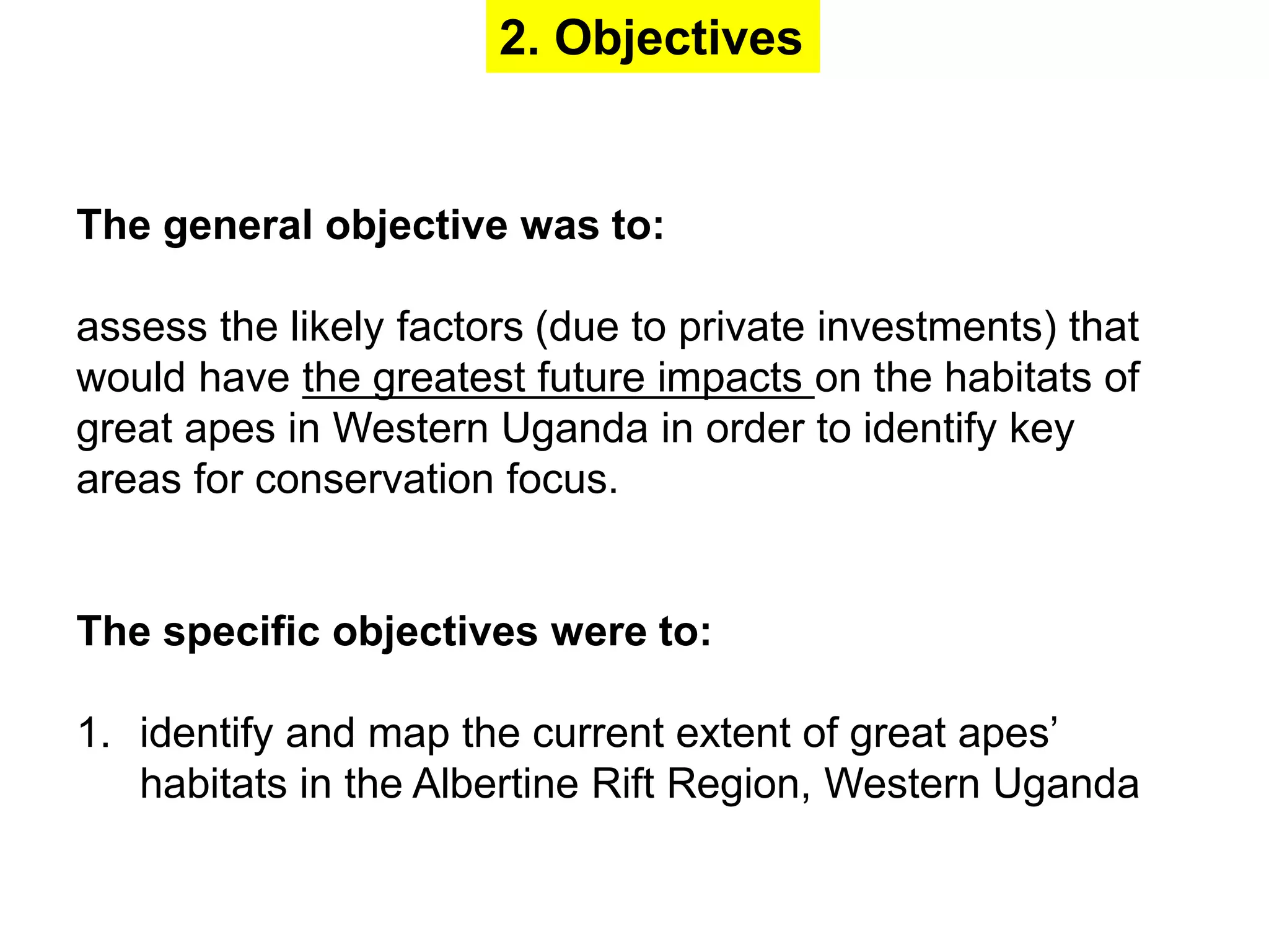 Mapping of Medium to Large Private Sector Investments and their Overlap ...