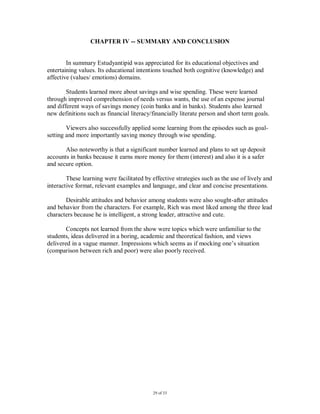 An Evaluation of Estudyantipid Education Series | PDF